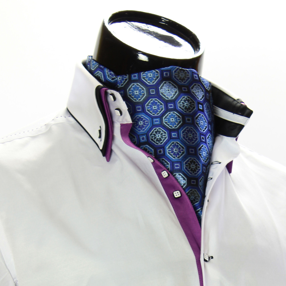 Men's Vintage Tie Ascot CH9050-3. Shop the collections of Cravat Ascot